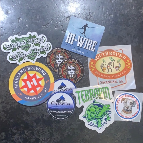 Other | Craft Beer Stickers | Poshmark